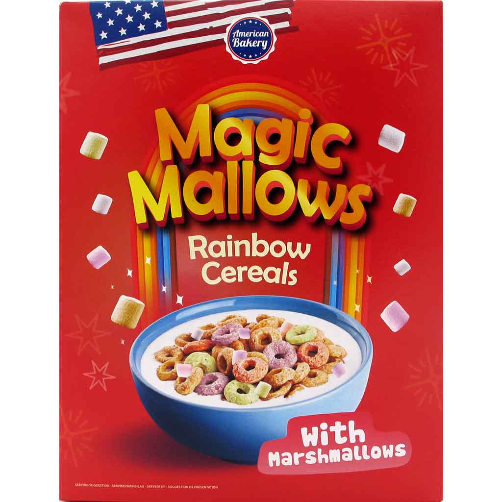 American Bakery Magic Mallows Rainbow Cereals 200g/Amerikanische Lebensmittel günstig Online ...