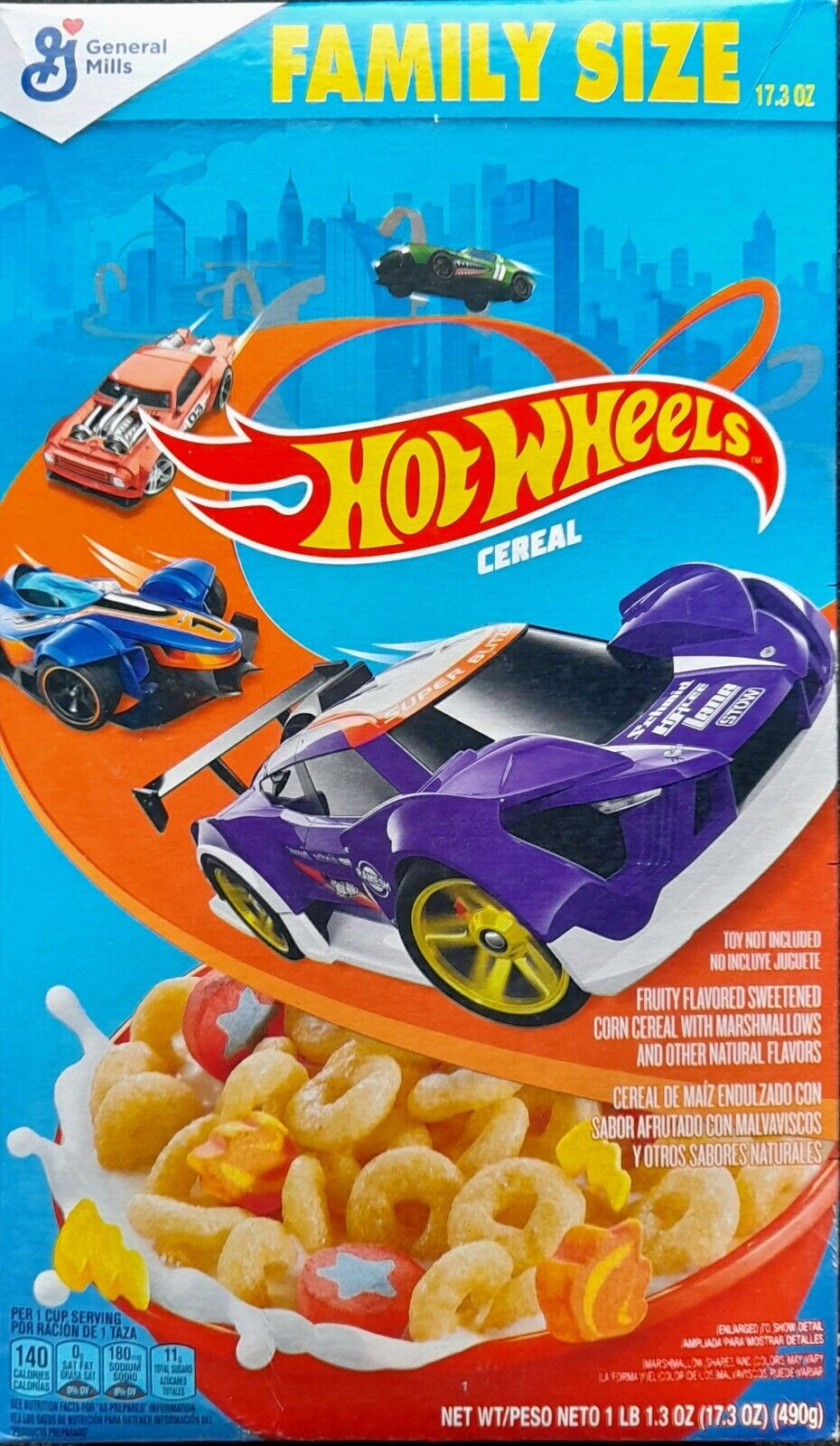 GENERAL MILLS HOT WHEELS CEREAL 490g/Amerikanische Lebensmittel günstig ...