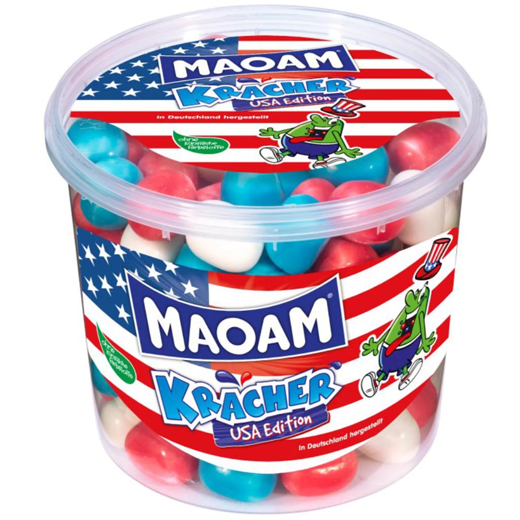 Maoam Kracher USA Edition 600g/Amerikanische Lebensmittel günstig ...