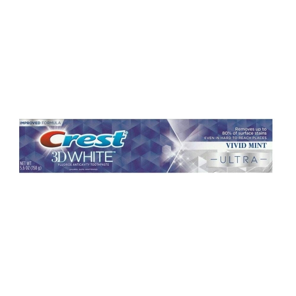 CREST 3D WHITE ULTRA WHITENING TOOTHPASTE VIVID MINT 147g:Amerikanische Lebensmittel günstig kaufen